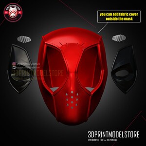 Deadpool Mask Shell Face and Wolverine Cosplay Helmet Marvel Halloween ...