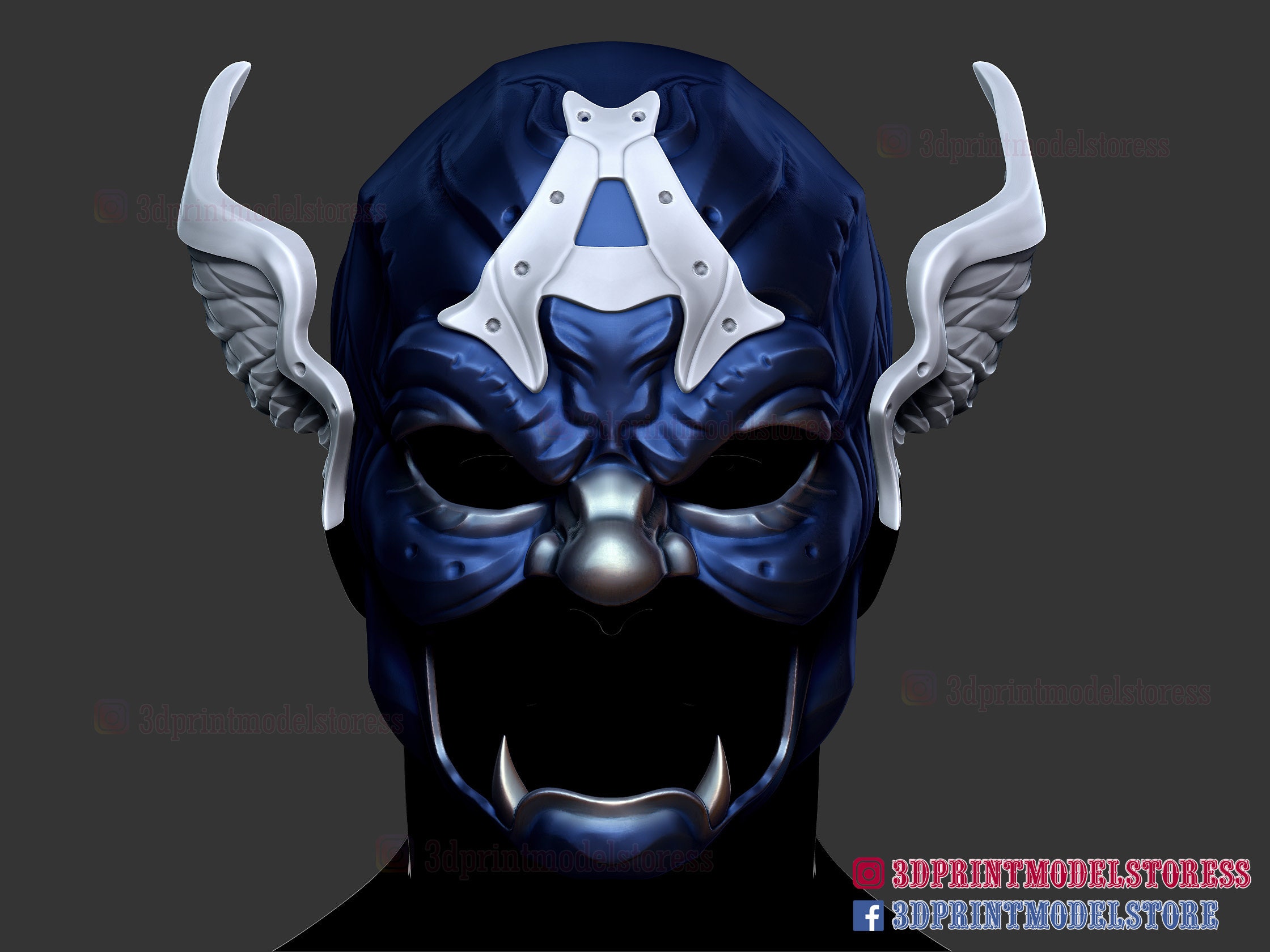 Samurai Heroes Captain America Helmet Marvel Cosplay Mask 3D | Etsy