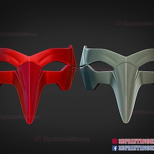 Persona 5 P5 Akechi Crow Red Mask Anime Japonés Cosplay Halloween ...