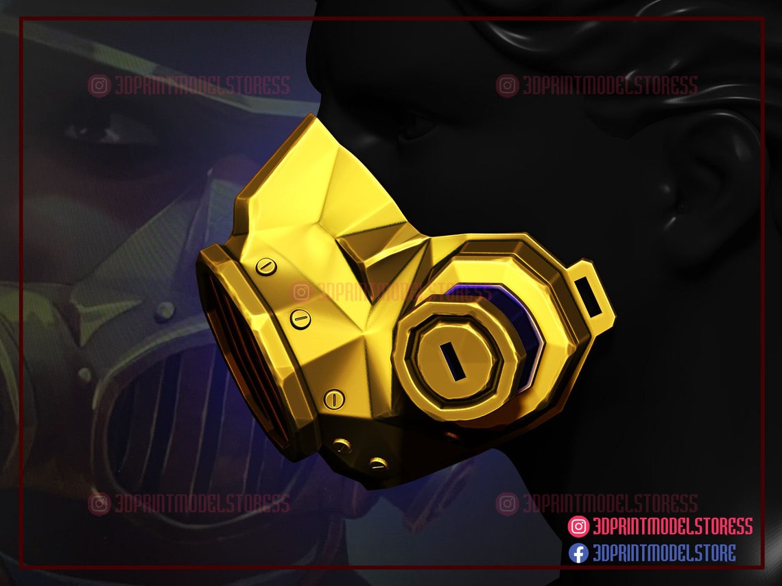 Arcane Enforcer Mask League of Legends Cosplay Mask 3D Print - Etsy