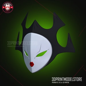 Fanart Samurai Zack Ashi Mask - 3D Print Model - STL File for Cosplay ...