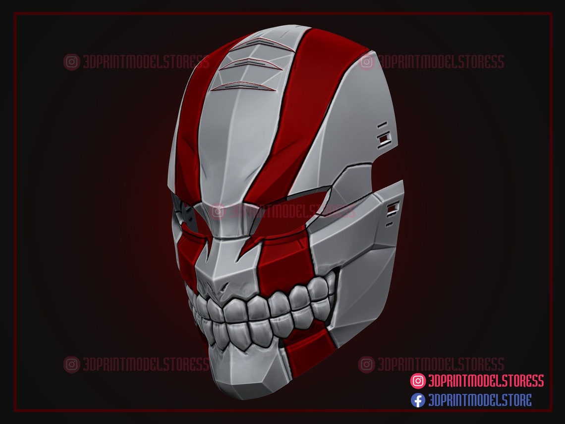 Hollow Mask Halloween Costume Custom Cosplay Mask STL | Etsy