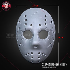 Jason Mask Friday the 13th STL File 3D Print Model - Etsy