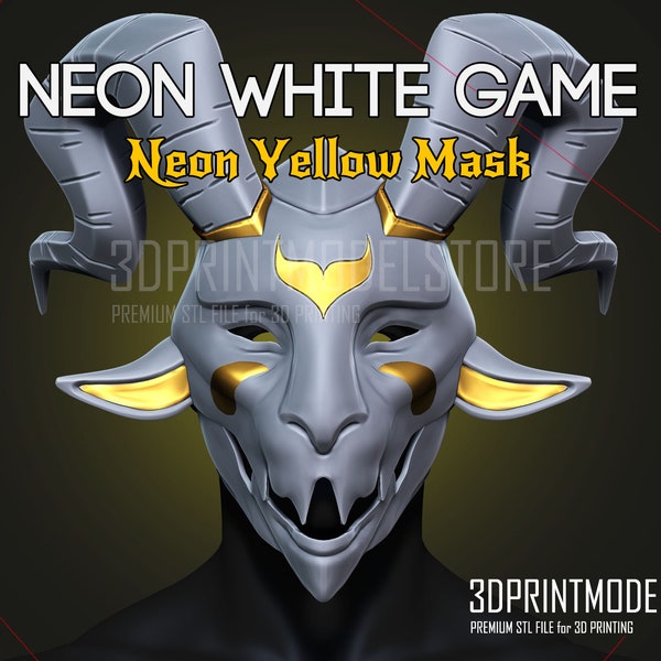 3d Printed Video Game Mask - Etsy