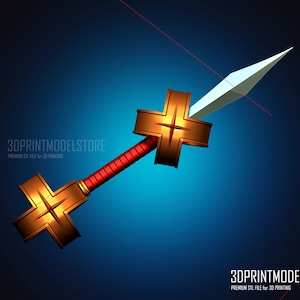 Sukuna Weapon Cursed Technique Tool Jujutsu 3D Print Model STL File - Etsy