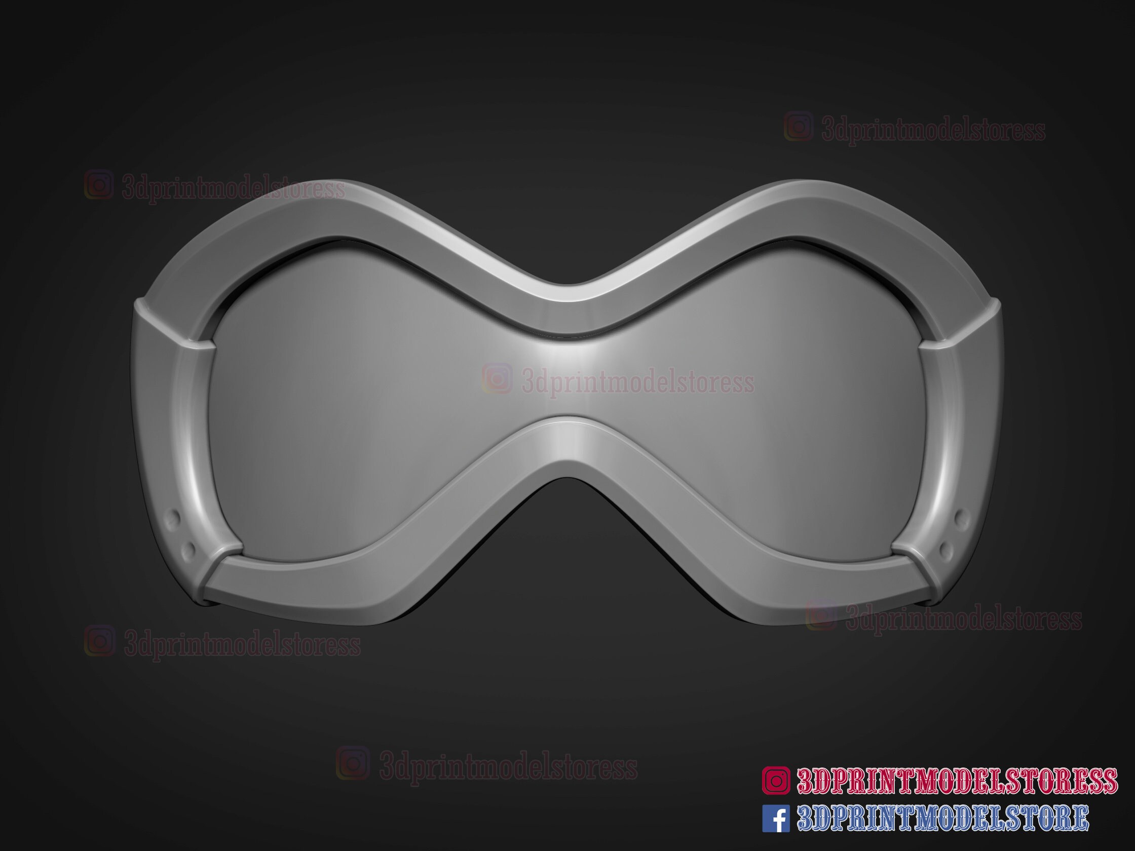 Overwatch Tracer Lena Oxton Goggle Cosplay Eyes Mask - Etsy