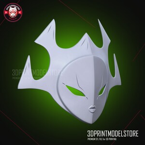 Fanart Samurai Zack Ashi Mask - 3D Print Model - STL File for Cosplay ...