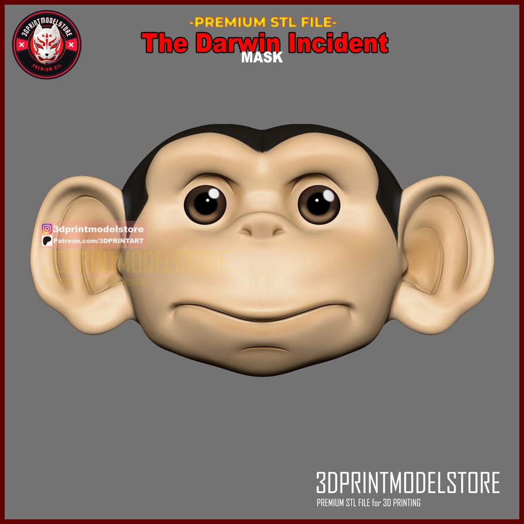 Humanzee Mask - the Darwin Incident - Charlie Stein - Darwin Jihen ...