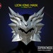 Lion King Fate Cosplay Mask 3D Print Model Halloween Costume - Etsy