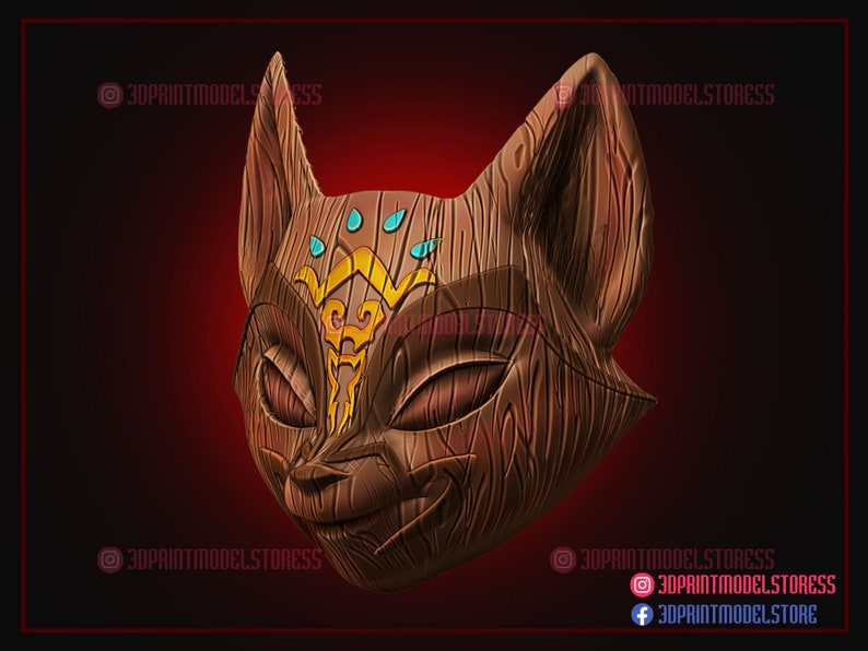 Kena Bridge of Spirits Taro Mask Bug STL Files for 3D - Etsy