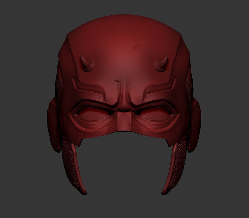 Marvel Cosplay Mask Daredevil Mask Halloween Costume | Etsy