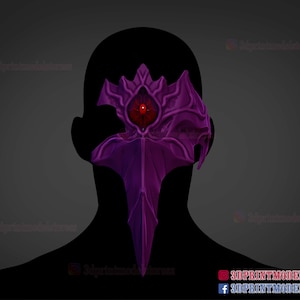 Japanese Ghoul Mask Anime Japan Cosplay Halloween Helmet | Etsy