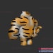 Swole Tiger Muscle Tiger STL File 3D Print Model - Etsy