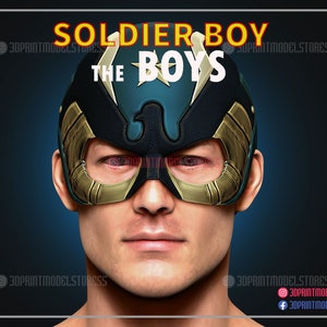 Make Your Own Soldier Boy Mask With 3D Print Model STL File for the ...