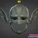 Superhero Cosplay Mask 3D Print Model Halloween Costume - Etsy