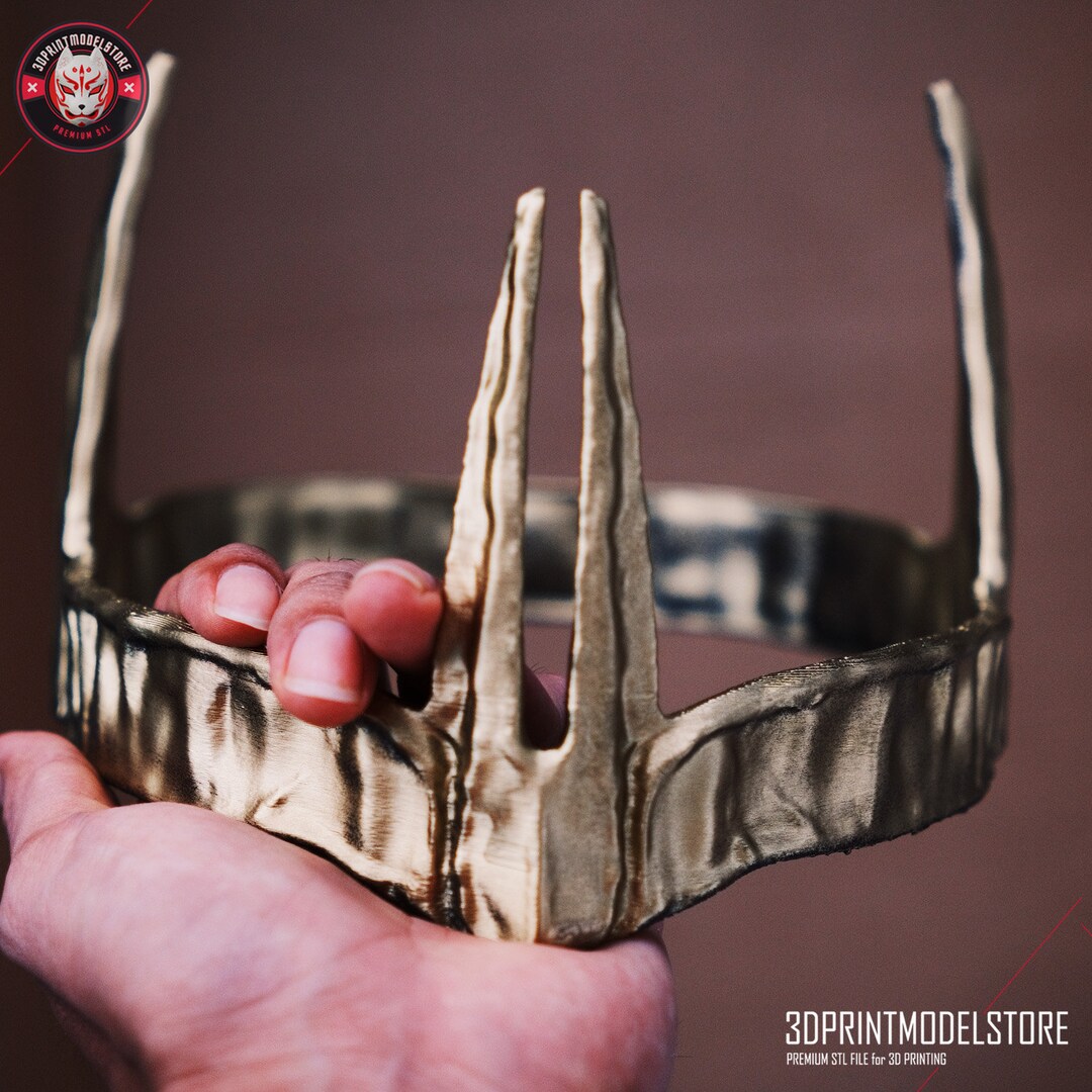 Planet of the Apes Caesar Crown Cosplay Prop - 3D Print Model - STL ...