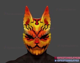 Japanese Fox Cosplay - Etsy