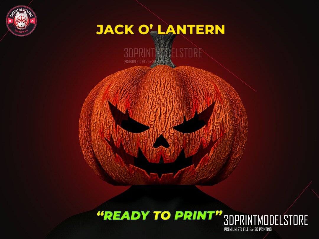 Jack O Lantern Cosplay - Halloween Pumpkin Head Costume - Halloween ...
