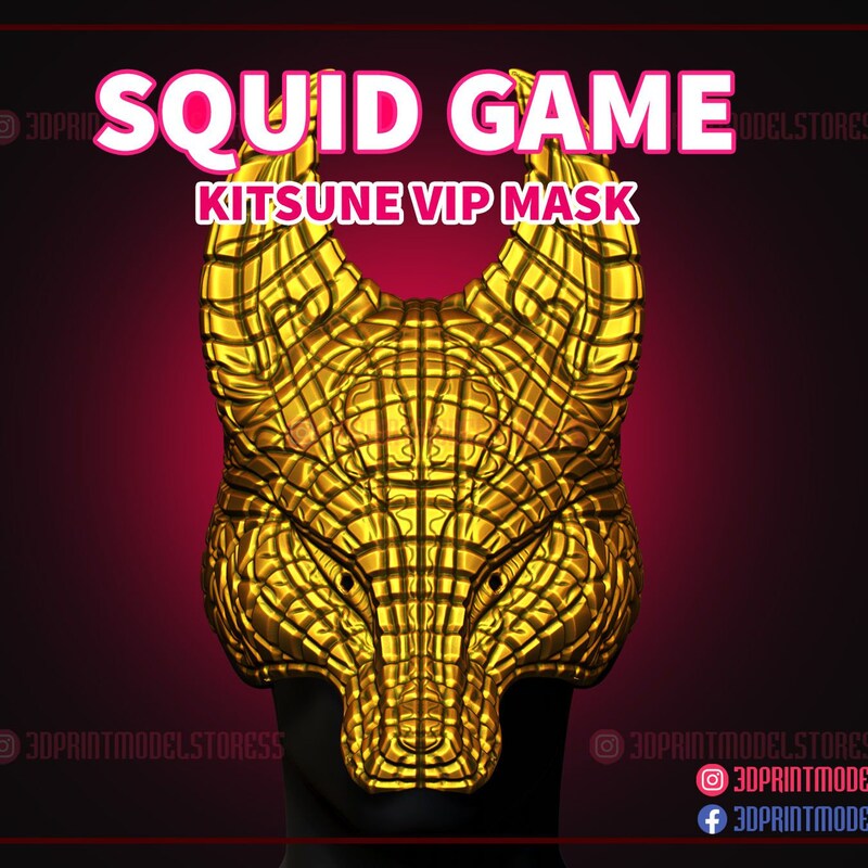 Squidgame Mask Vip - Etsy