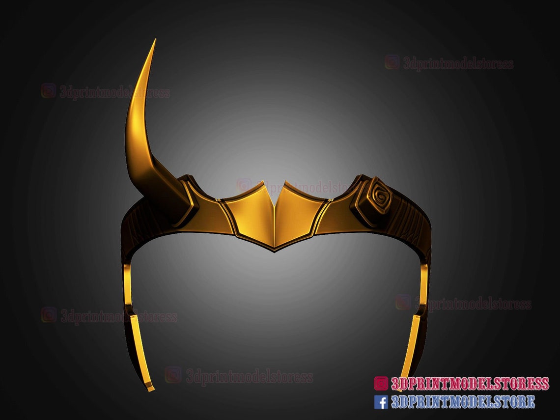 Inspired Lady Loki Crown STL File 3D Print Model | Etsy