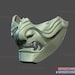 Japanese Ghost Mask Samurai Oni Mask Inspired Ghost of Tsushima Cosplay ...