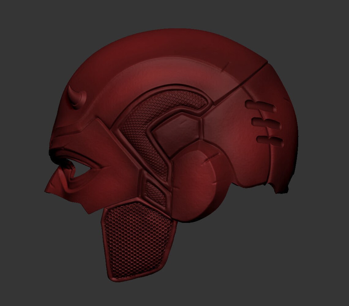 Marvel Cosplay Mask Daredevil Mask Halloween Costume - Etsy