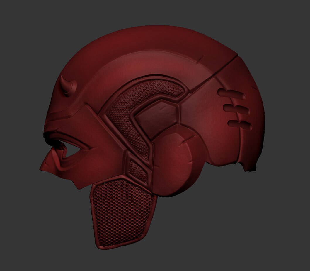 Marvel Cosplay Mask Daredevil Mask Halloween Costume - Etsy