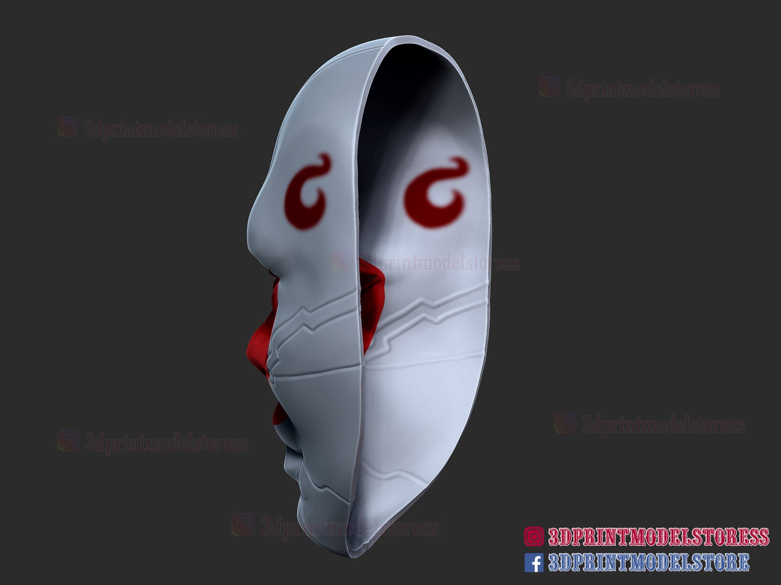 Japanese Geisha Mask 3D Print Files - Etsy