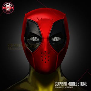 Deadpool Mask Shell Face and Wolverine Cosplay Helmet Marvel Halloween ...