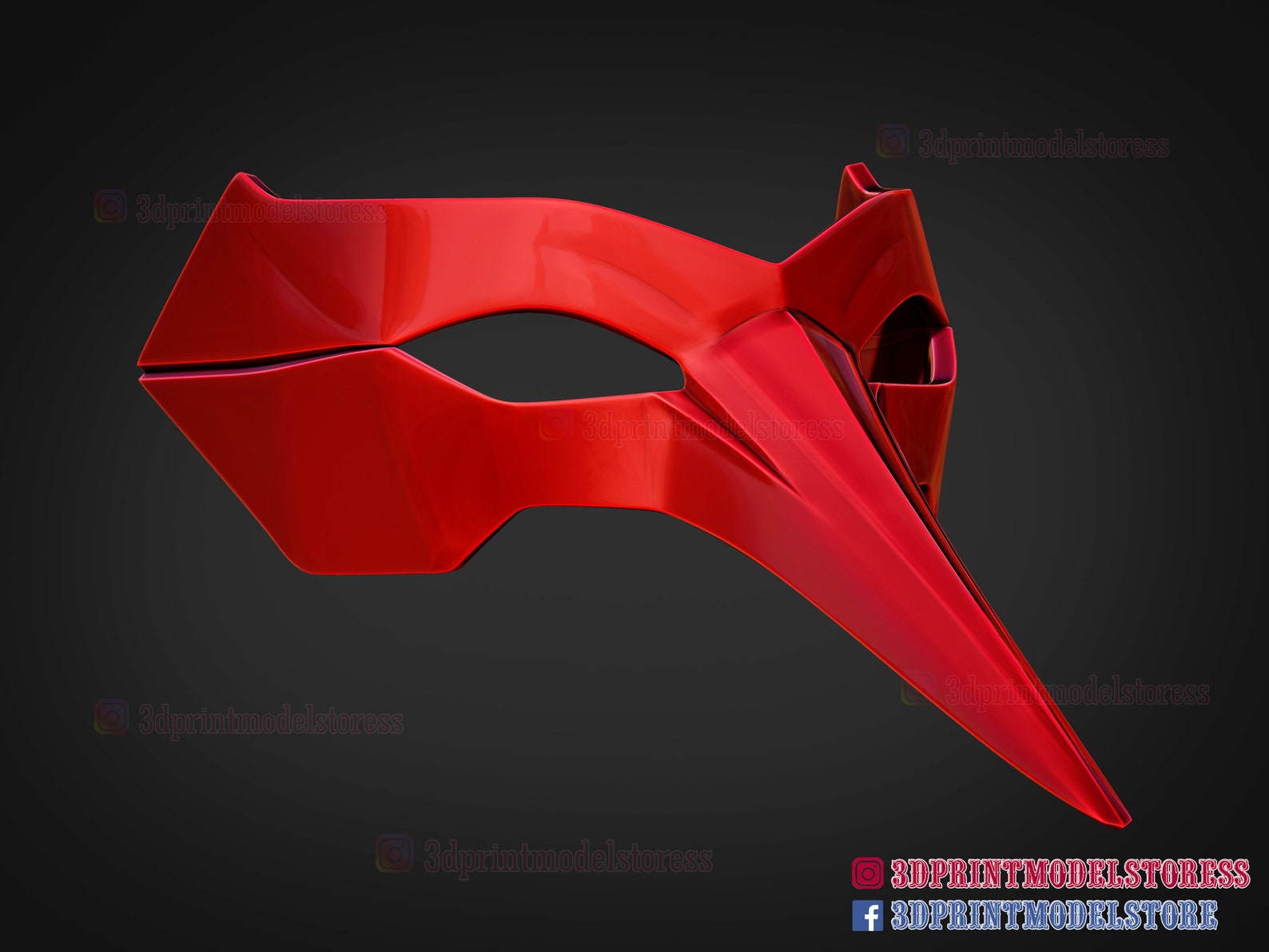 Persona 5 P5 Akechi Crow Red Mask Japanese Anime Cosplay - Etsy UK