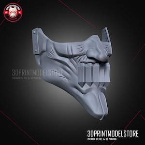 Fanart Ninja Kamui Mask 3D Print Model STL File for Cosplay Halloween ...