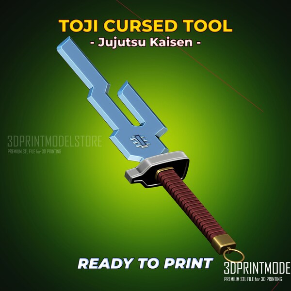 Toji Weapon 3d - Etsy