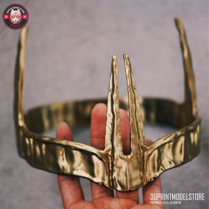 Planet of the Apes Caesar Crown Cosplay Prop - 3D Print Model - STL ...