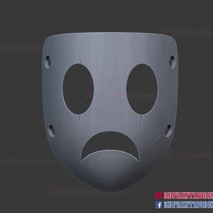 Sniper Mask 3D Print Model - Halloween Cosplay Mask - STL File - Etsy