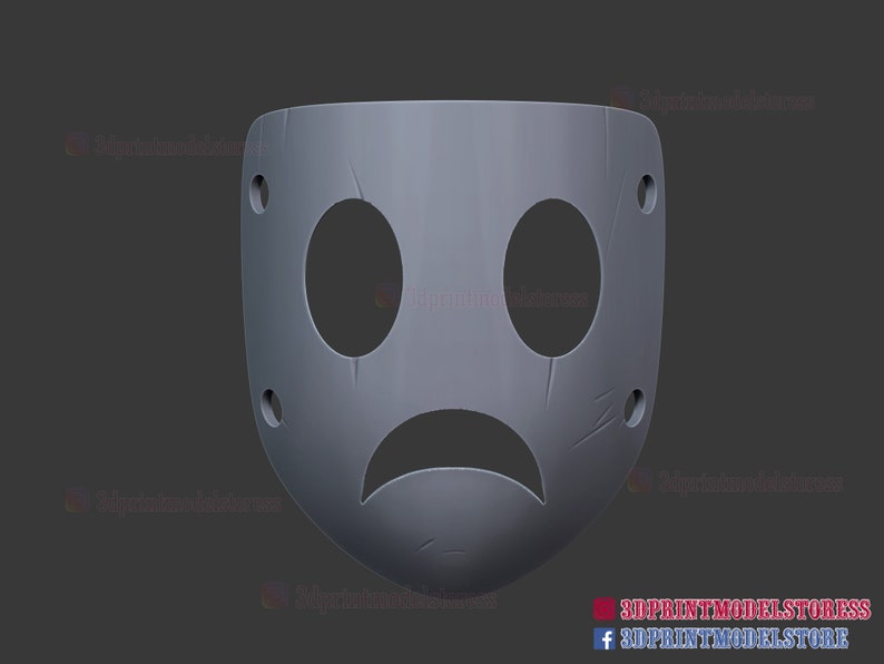 Sniper Mask 3D Print Model Halloween Cosplay Mask STL File - Etsy