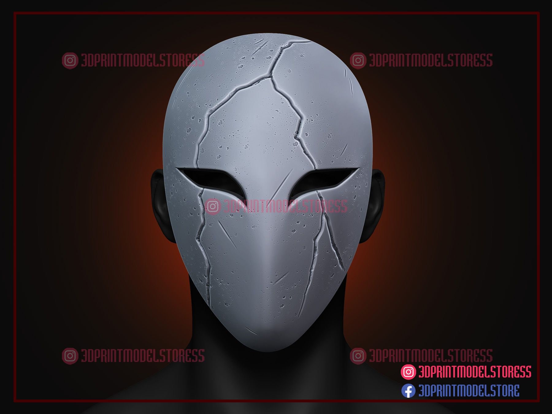 Aragami 2 Mask Shadow Mask STL File for 3D Printing 3D - Etsy UK