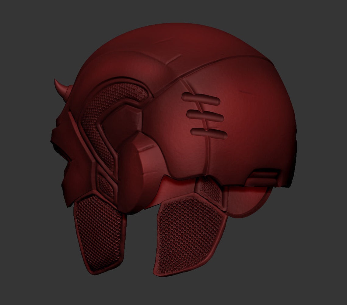 Marvel Cosplay Mask Daredevil Mask Halloween Costume - Etsy