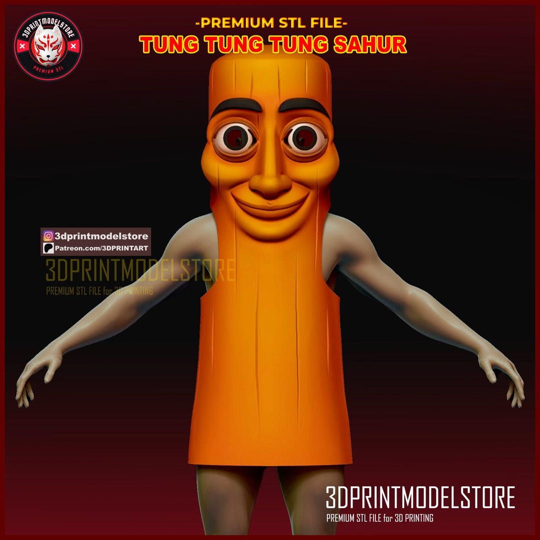 Tung Tung Tung Sahur Armour Cosplay - Armor Cosplay Mask - Meme Hollow Mask Skull - 3D Print ...