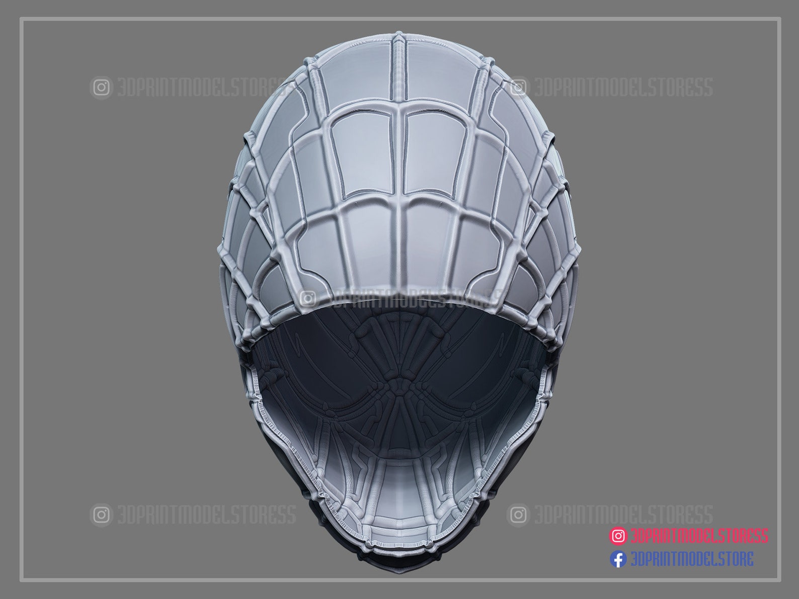 Spiderman Mask Marvel Cosplay Helmet STL File 3D Print - Etsy