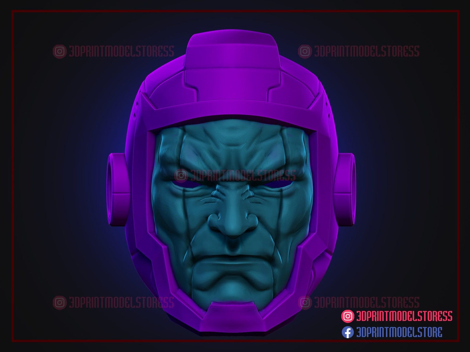Kang the Conqueror Helmet Marvel Comics Cosplay STL File - Etsy