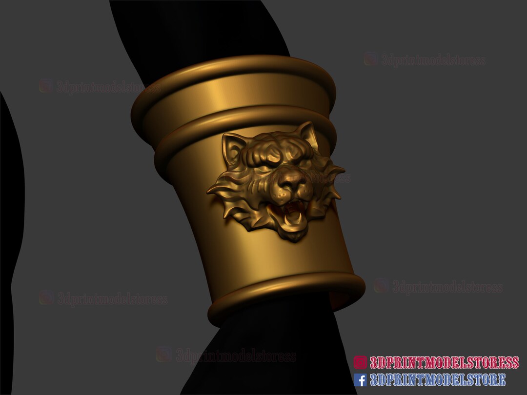 3d Print File Cosplay Larp Armor Set - Hand Armor - Tiger Roman Muscle ...