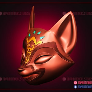 Taro Mask Bug - Kena Bridge of Spirits STL File for Cosplay, Halloween ...