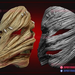 Dead by Daylight Hillbilly Killer Ghost Mask Halloween Costume STL File ...