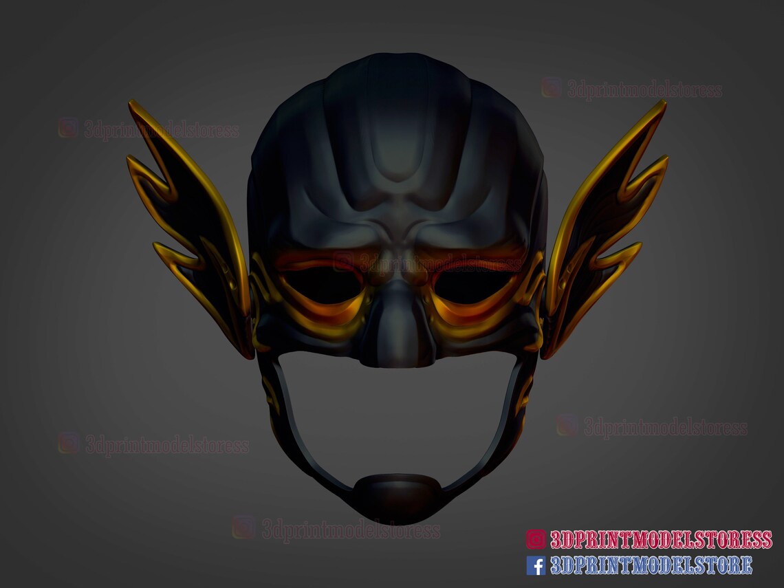 Superhero Cosplay Mask 3D Print Model Halloween Costume - Etsy