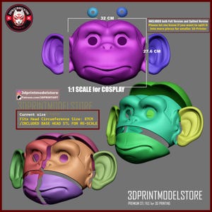 Humanzee Mask - the Darwin Incident - Charlie Stein - Darwin Jihen ...
