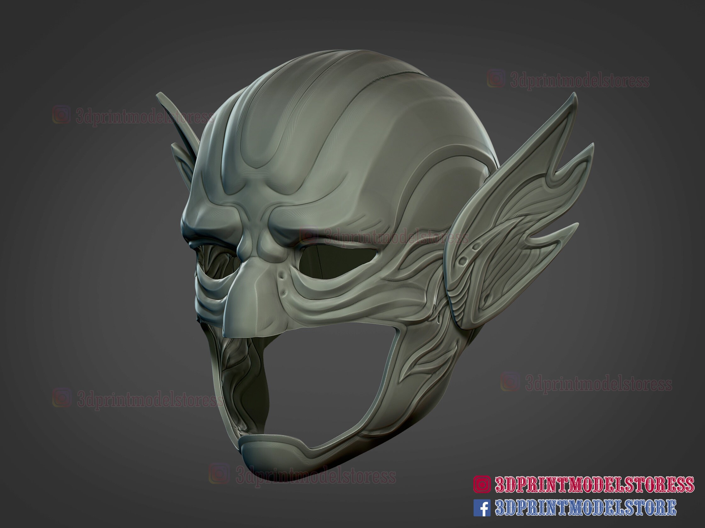 Superhero Cosplay Mask 3D Print Model Halloween Costume - Etsy