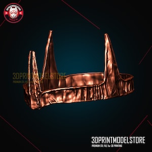 Planet of the Apes Caesar Crown Cosplay Prop - 3D Print Model - STL ...
