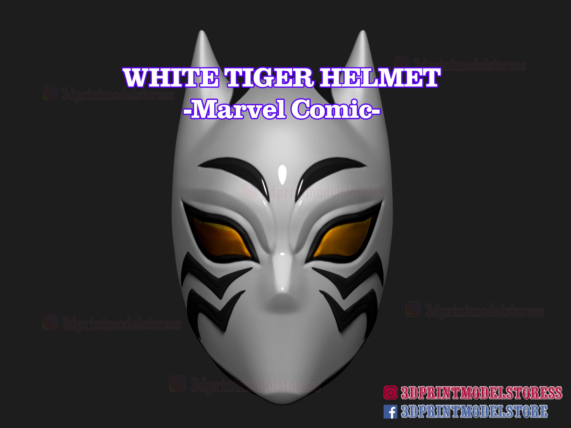 Marvel White Tiger Cosplay