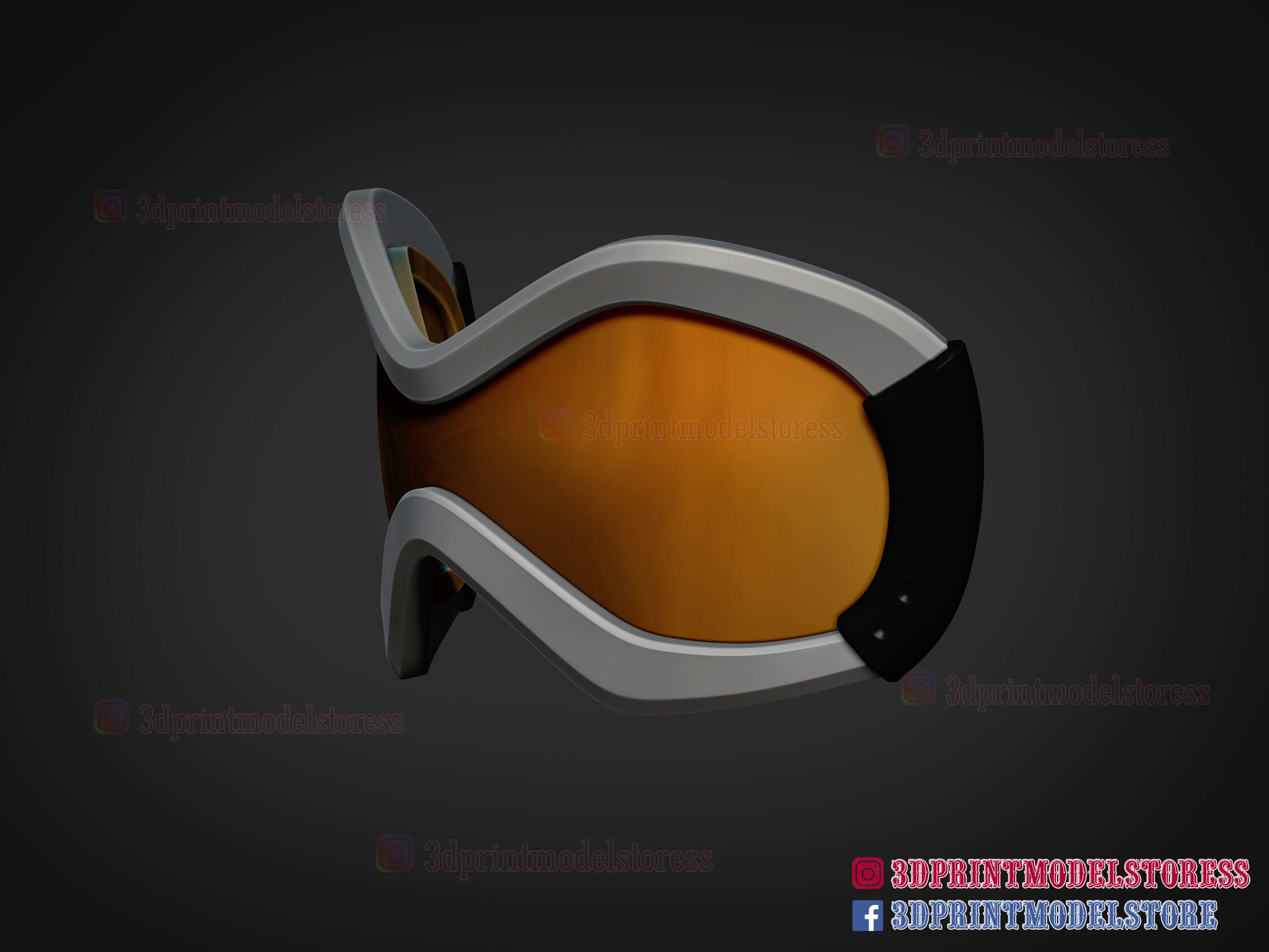 Overwatch Tracer Lena Oxton Goggle Cosplay Eyes Mask - Etsy