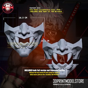 Ninja Kamui Shinobi Origins Mask Cosplay Props - Anime, Video Game ...
